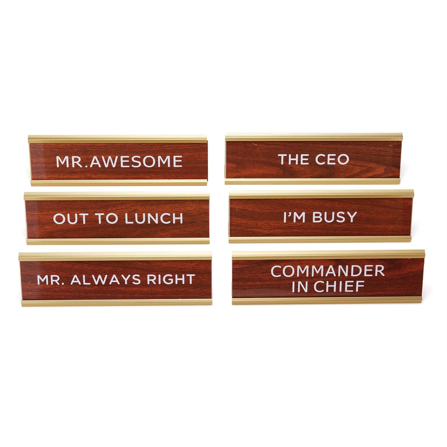 Like a Boss Name Plate – Splash on Main